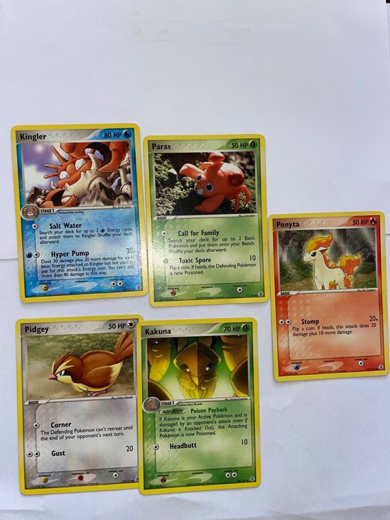 Ex rouge feu & vert feuille Pokémon | Kaufen auf Ricardo