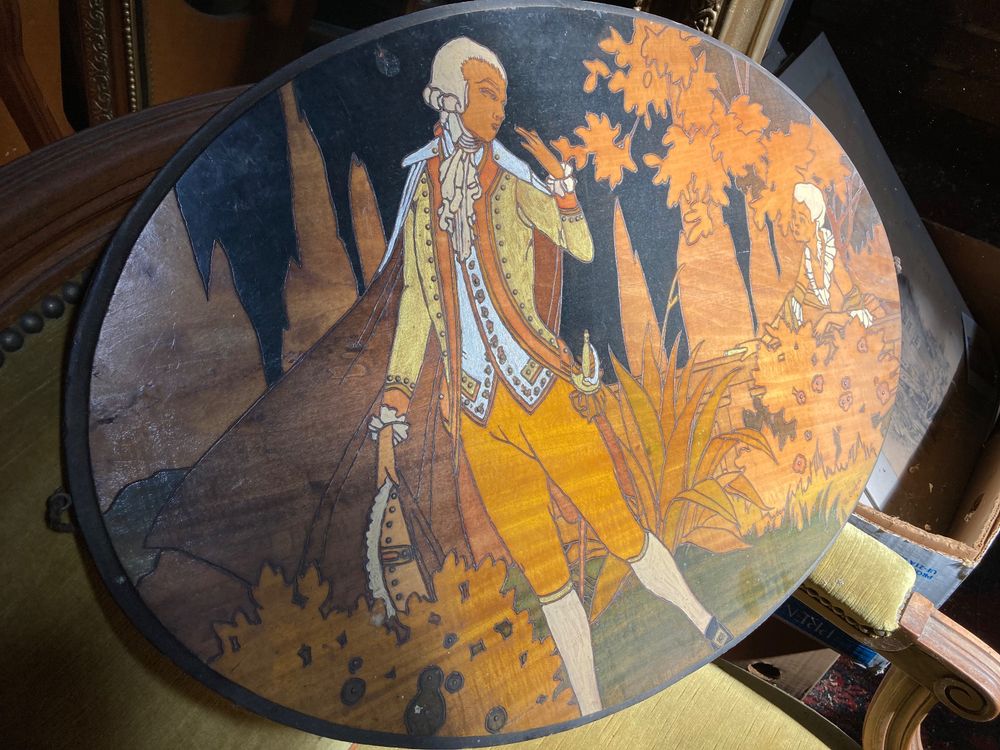 Tableau Gemälde bois Holz signiert signé CACHOT (Gebraucht) in St-Cierges für CHF 56 – mit ...