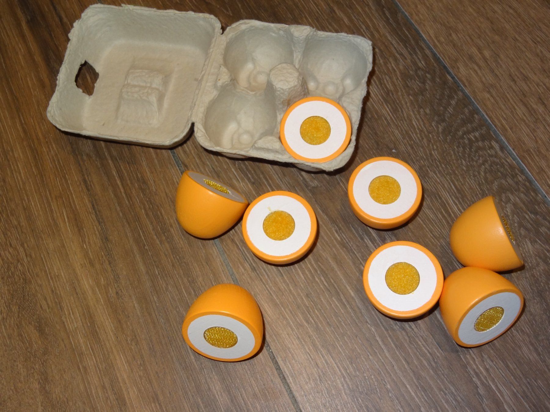 Oeufs en bois Tanner, jouet éducatif pour enfants 🐣 (D'occasion) à ...