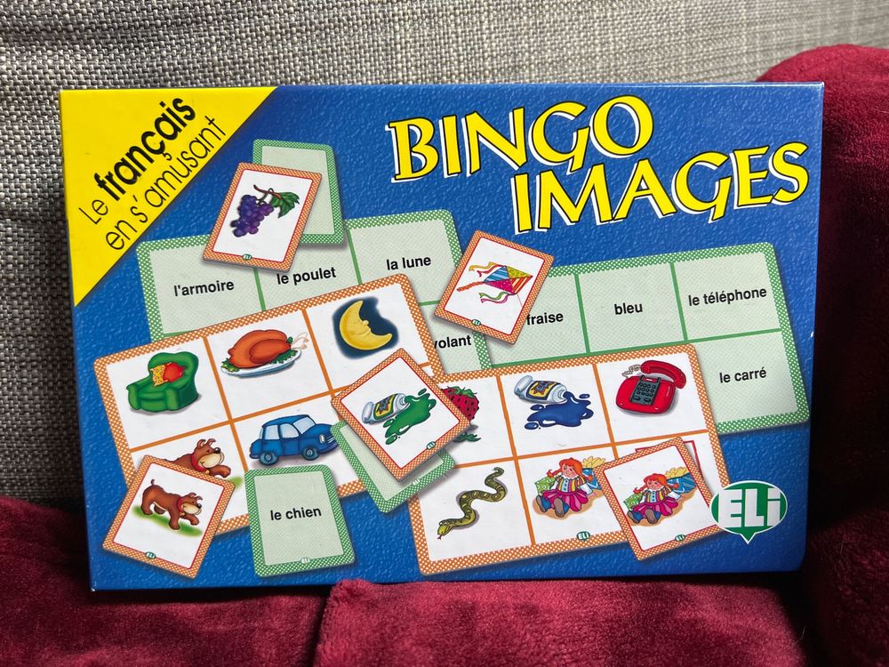 BINGO IMAGES / jeu pour apprendre le français (Gebraucht) in Kirchberg ...