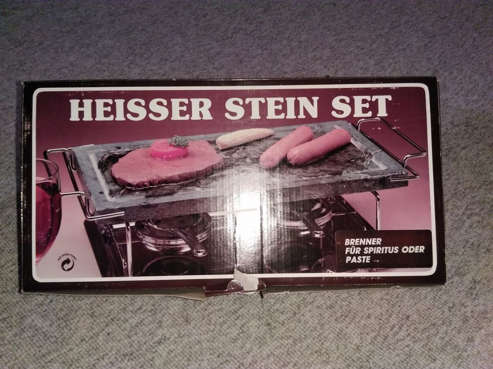 HEISSER STEIN SET (Neu und originalverpackt) in Dällikon für CHF 30 – mit Lieferung auf Ricardo ...
