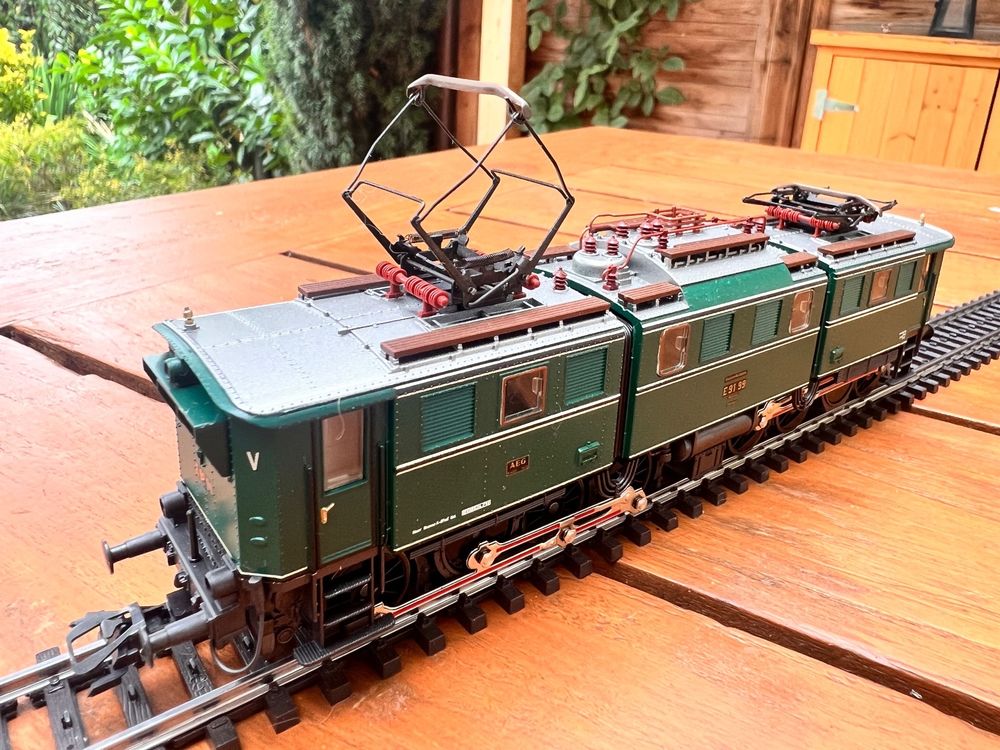 DR-E-Lok BR E 91 Märklin 33291 H0 (Neu und originalverpackt) in ...