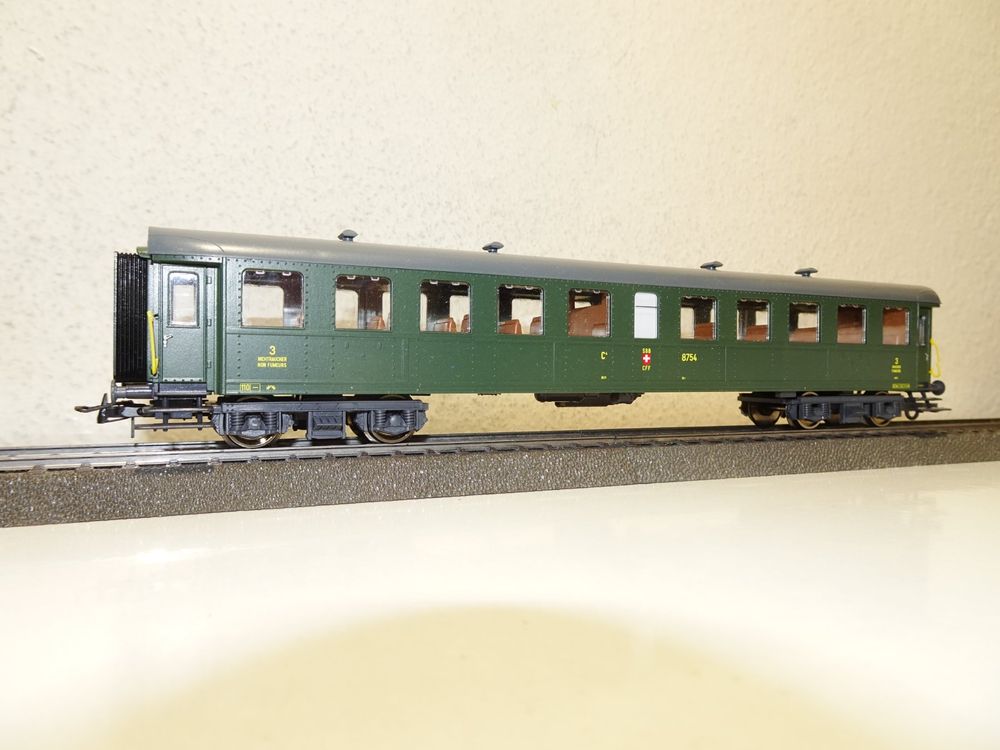 Roco Personenwagen SBB 3. Kl. C4 8754 HO (3) (Gebraucht) in Luzern für CHF 22.9 – mit Lieferung ...