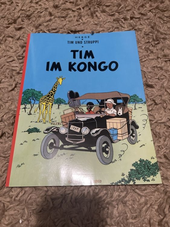 Tim und Struppi - Tim im Kongo, Carlsen Comic Klassiker (Neu (gemäss ...