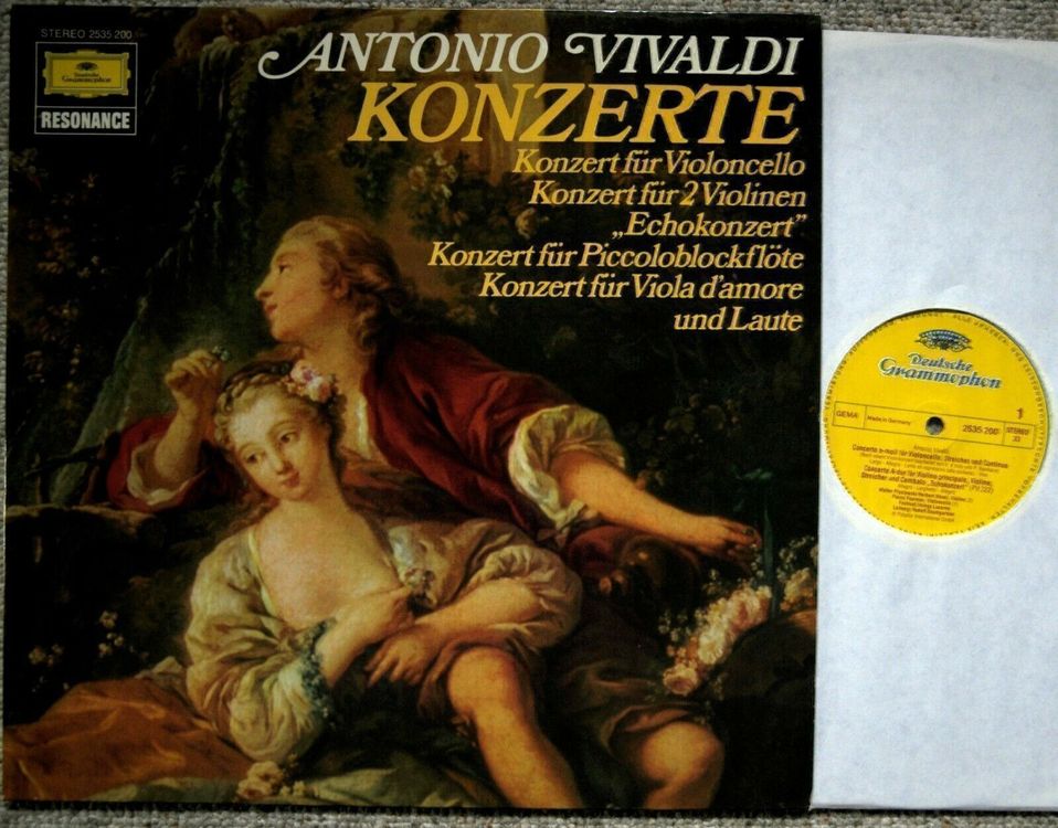 Vivaldi Konzerte Pierre Fournier Yepes | Kaufen auf Ricardo