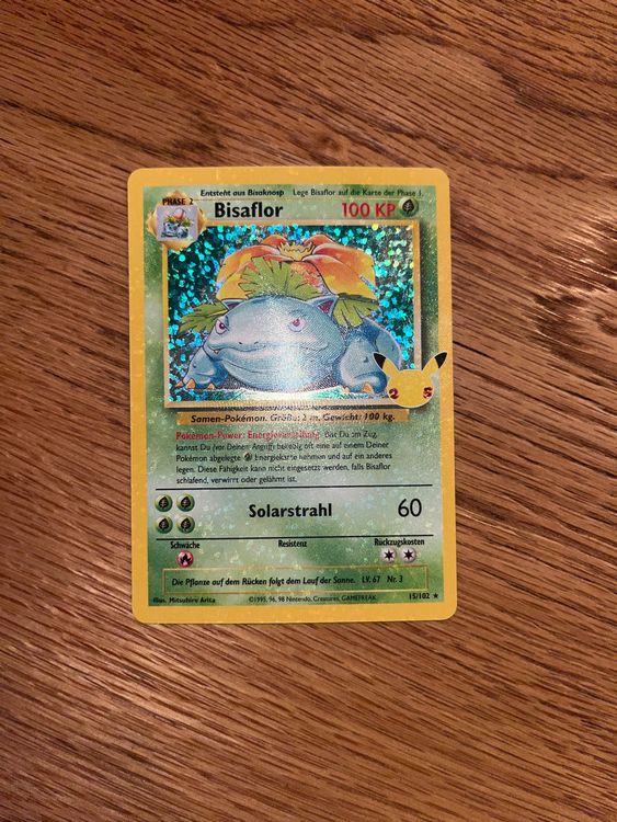Pokemon Venusaur extrem holo bleed Celebrations ab 1.- (Neu (gemäss ...
