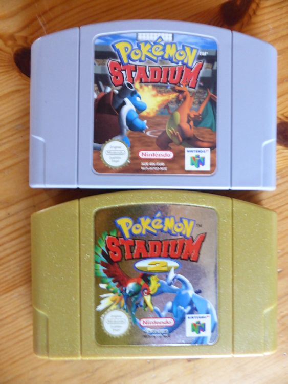 Nintendo 64 Pokémon Stadium / Gold Pokémon Stadium 2 Gold (Gebraucht ...