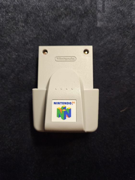 N64 Rumble Pack Original Nintendo 64 Zubehör (Neu (gemäss Beschreibung ...