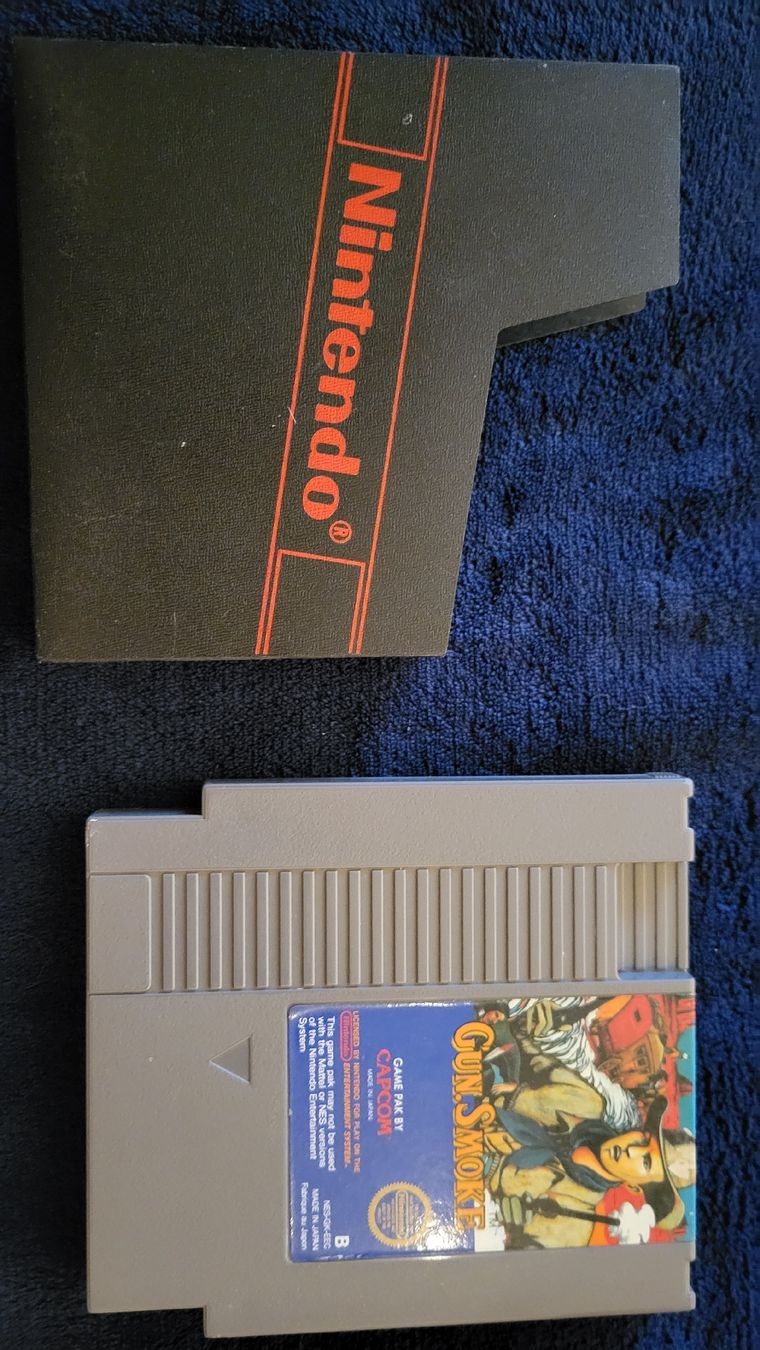 Gun Smoke / Nintendo NES Spiel. inkl Schuber (Neu (gemäss Beschreibung ...