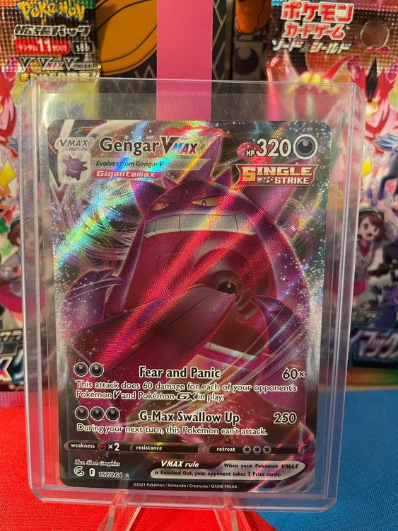 Gengar Vmax 157/254 Fullart Ultra Rare (Neu (gemäss Beschreibung)) in ...