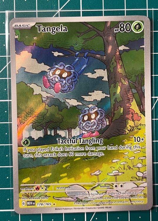 Tangela ART RARE 178/165 Pokemon Mew 151 | Kaufen auf Ricardo