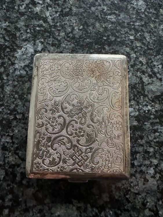 Zigarettenetui silber antik | Kaufen auf Ricardo
