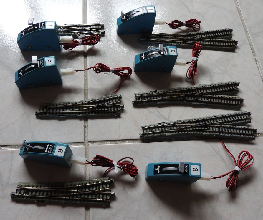 Kato Weichen Diverse 6 Stück mit Schalter Spur N Gebraucht | Kaufen auf Ricardo