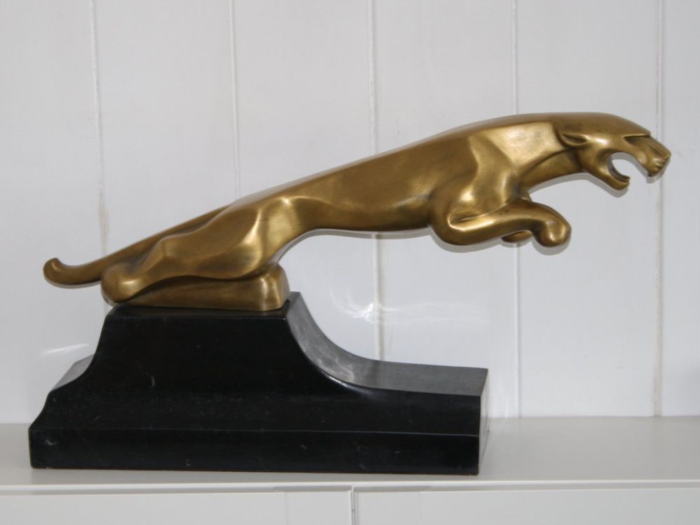 LEAPER JAGUAR FIGUR STAUTE GROSS BRONZE ? (Gebraucht) in Wauwil für CHF ...