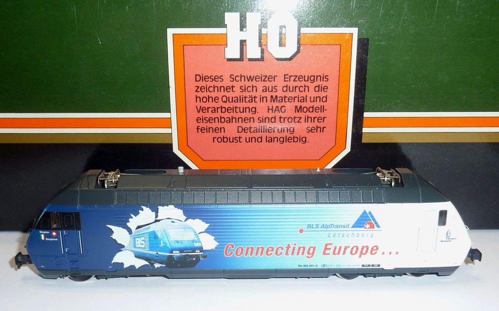 HAG 184 BLS Re 465 Simplon 001-6 AlpTransit H0 WS Analog | Kaufen auf ...