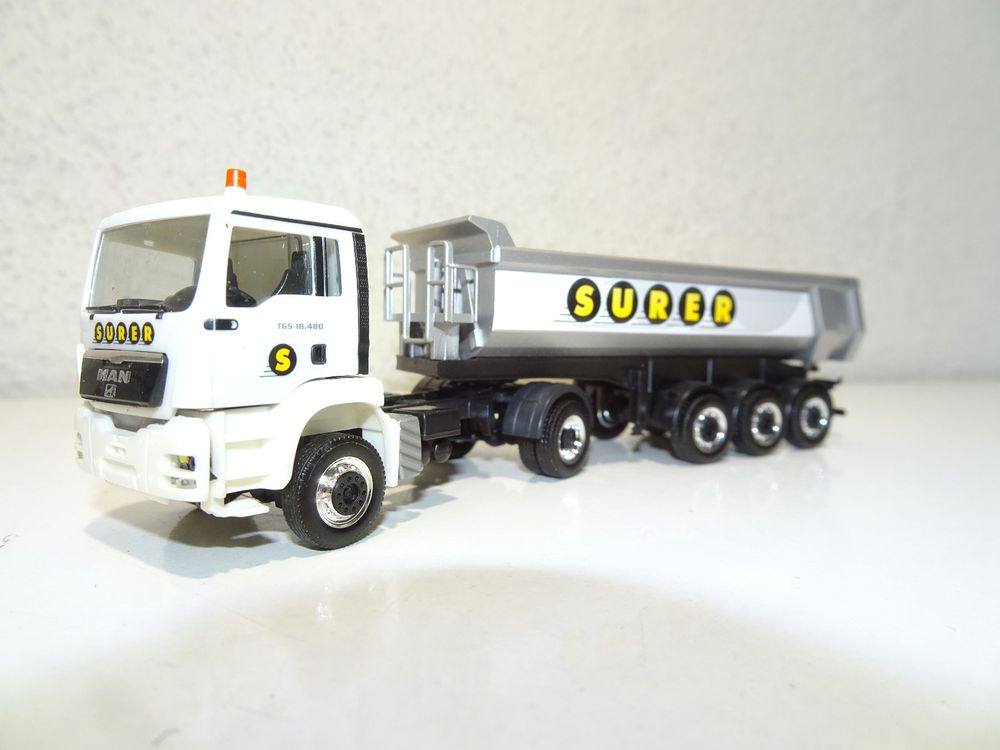 Herpa Lastwagen LKW MAN SURER Sattelschlepper HO (Gebraucht) in Luzern für CHF 24.9 – mit ...