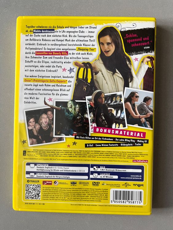 The Bling Ring (2013) DVD 📀 Emma Watson (Neu (gemäss Beschreibung)) in Sierre für CHF 3.95 – mit ...