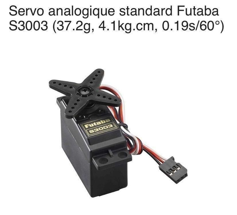 Servo analogique standard Futaba S3003 | Kaufen auf Ricardo