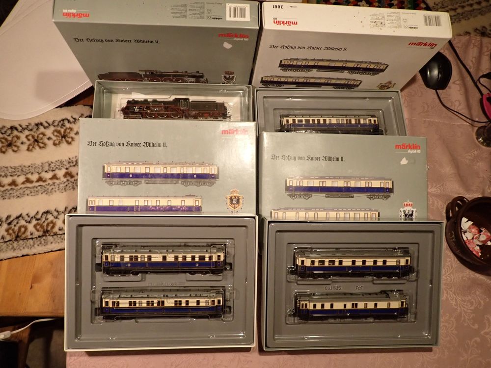 Ab 1.- Märklin 2681, 2881 H0 Zug Set von Kaiser Wilhelm II (D'occasion ...