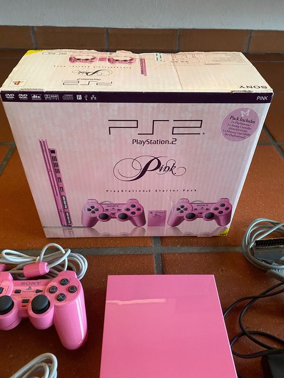 Playstation 2 Pink in OVP (Gebraucht) in Kerzers für CHF 250 – mit ...