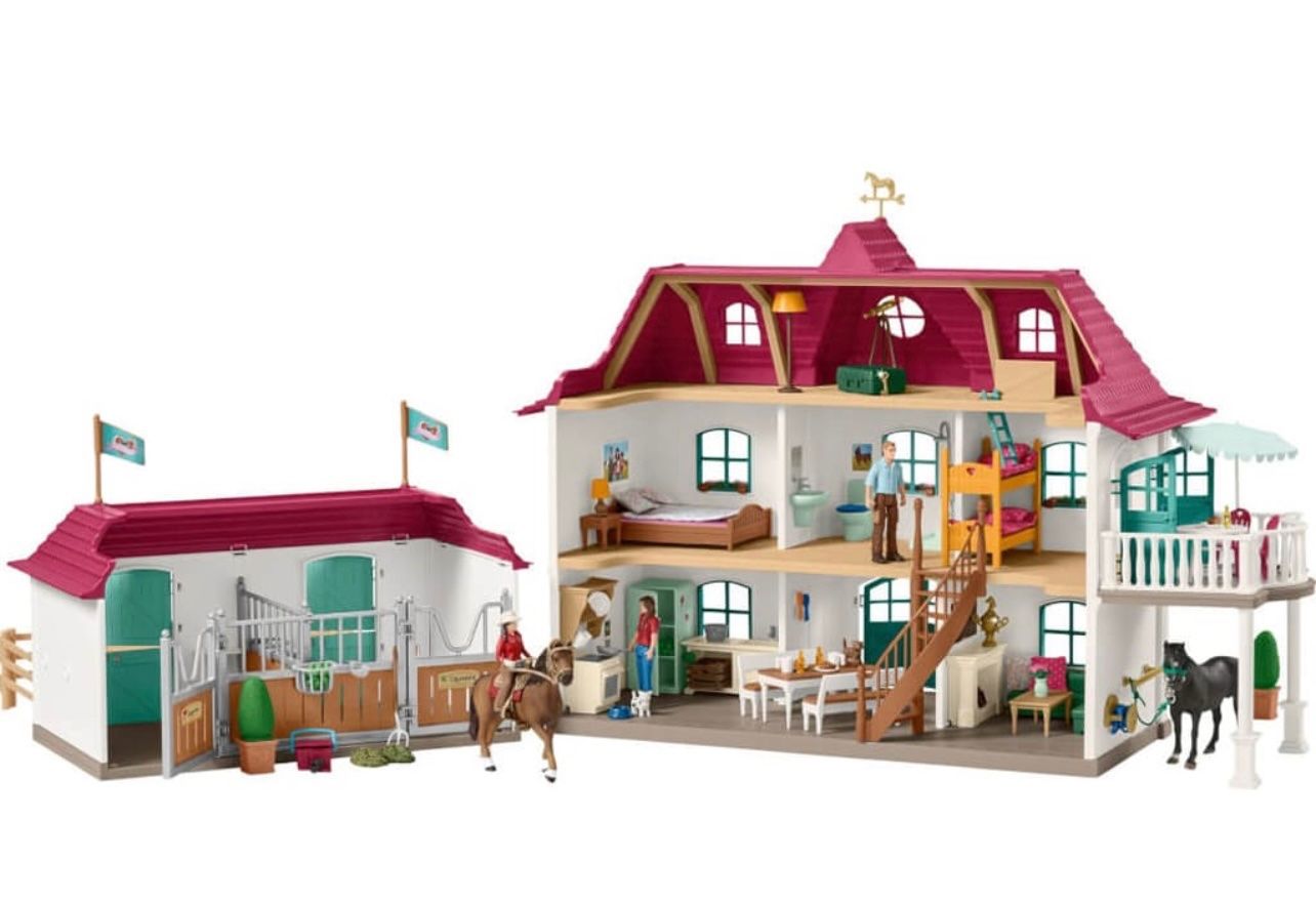Schleich 42551 Horse Club Lakeside Pferdehof (Neu und originalverpackt ...