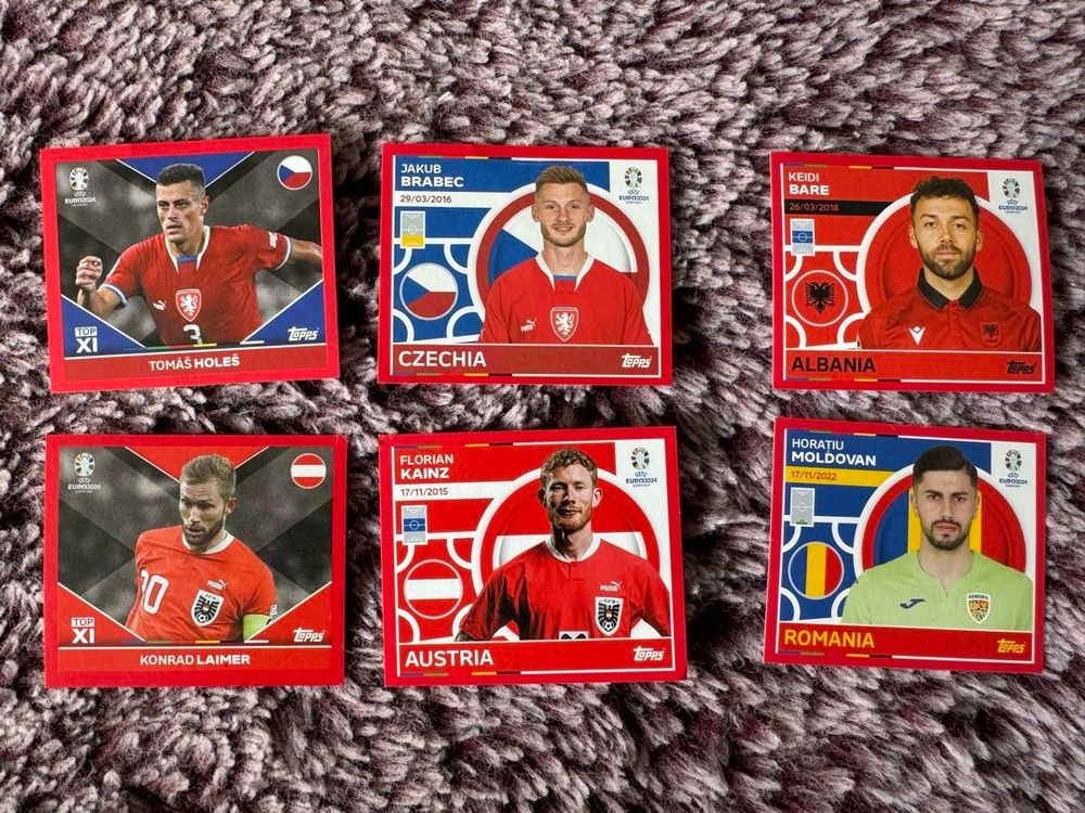 EM 2024 - TOPPS Sticker - CZE / AUT / ROM / ALB - NEU | Acheter sur Ricardo