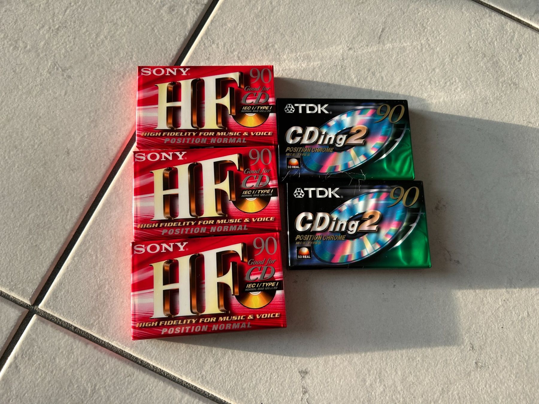 5 Stück neue Kassetten in der Orginalverpackung (Neu (gemäss ...