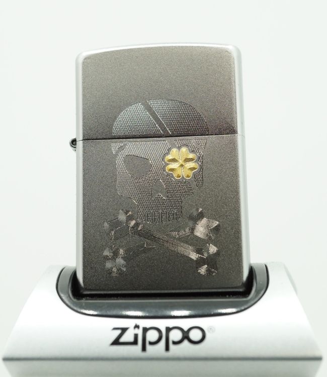 ZIPPO® SHAMROCK SKULL - ENGRAVED - 2016 - UNGEZÜNDET (Neu (gemäss Beschreibung)) in Mels für CHF ...