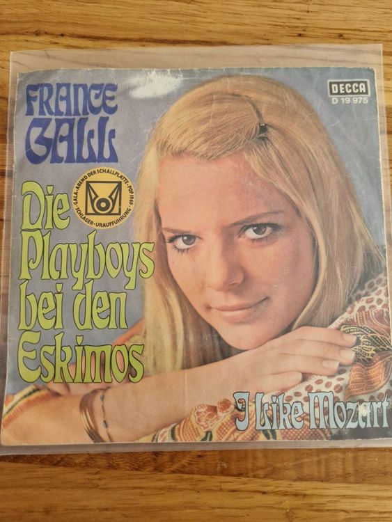 Vinyl Single - France Gall - Die Playboys bei den Eskimos (Gebraucht ...