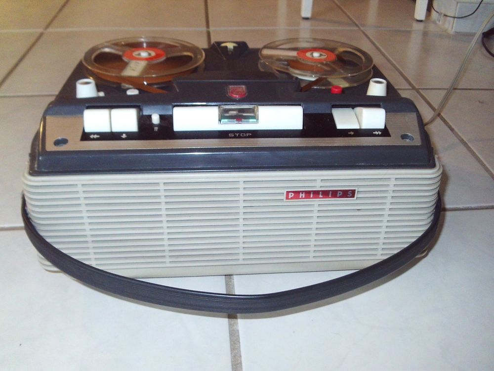 PHILIPS SPULEN TONBANDGERÄT EL 3541 RK14 4 SPUR MONO RARITÄT (Gebraucht ...