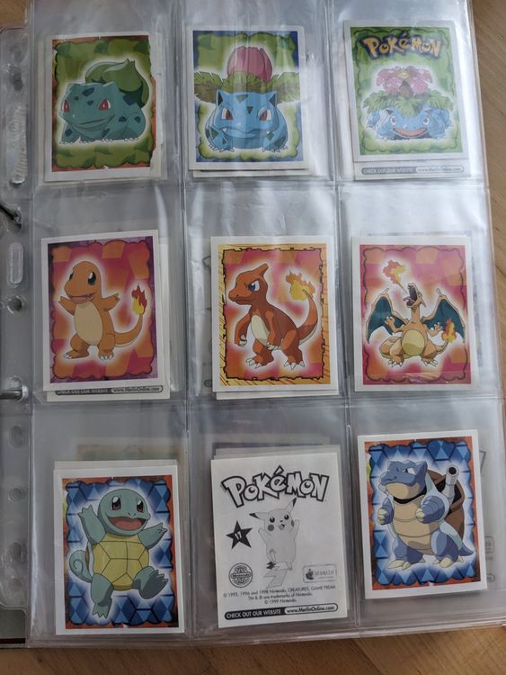 Pokemon Merlin Sticker Masterset | Kaufen auf Ricardo