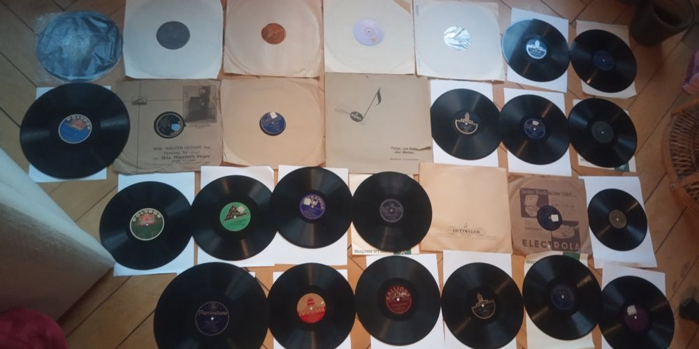 Plattensammlung Schellack Platten antike Schellackplatten (Gebraucht) in st.gallen für CHF 300 ...