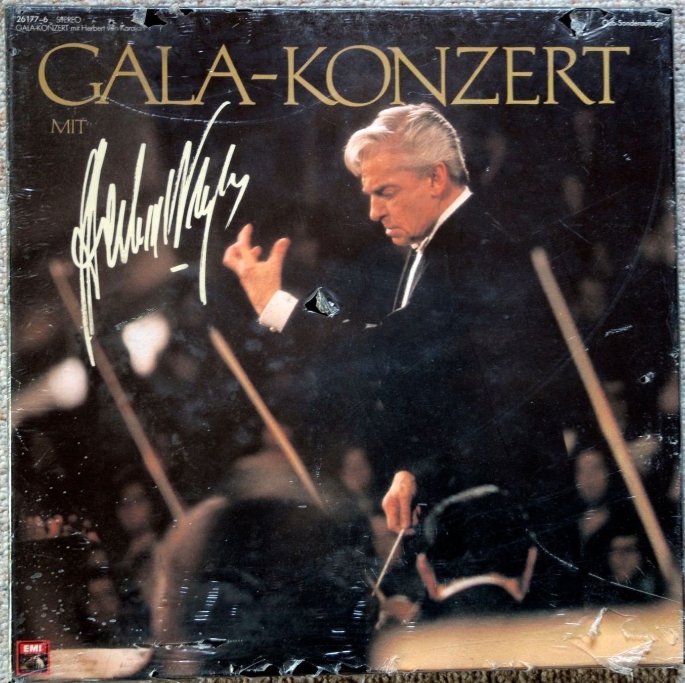 4 LPs BOX NEU SEALED Gala-Konzert Mit Karajan (Neu und originalverpackt ...