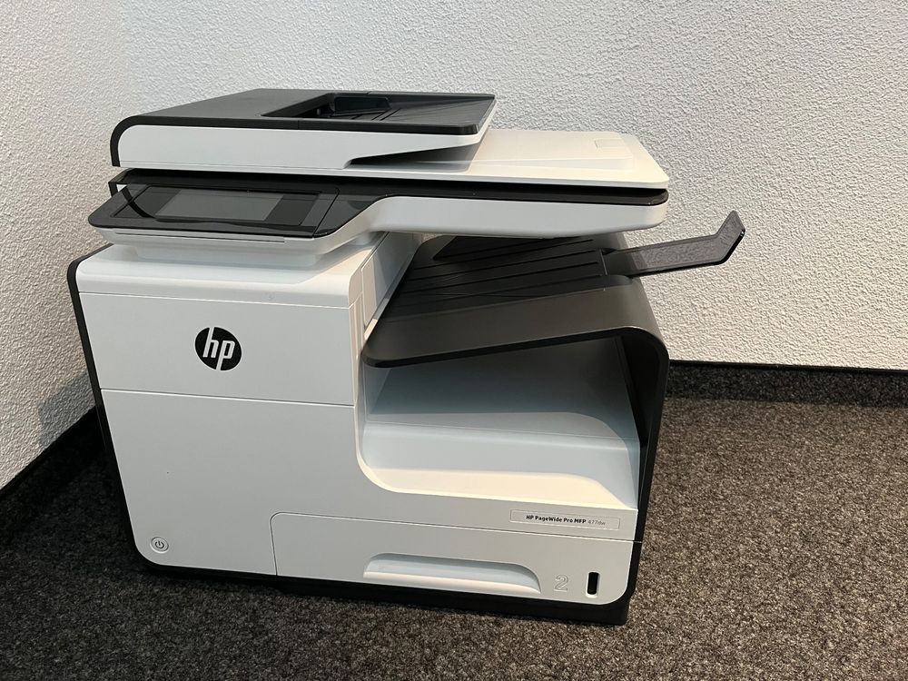 HP PageWide Pro MFP 477dw inkl. 973x Druckerpatronen Set (Gebraucht) in ...