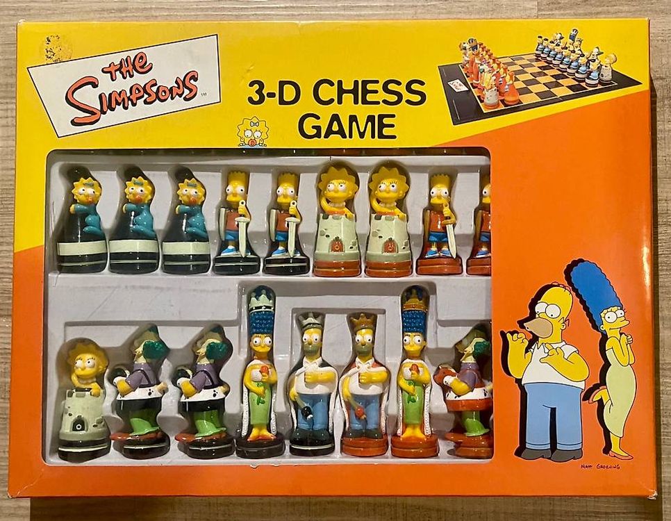 The Simpsons 3D Schachspiel (Gebraucht) in Gümligen für CHF 39 – mit ...