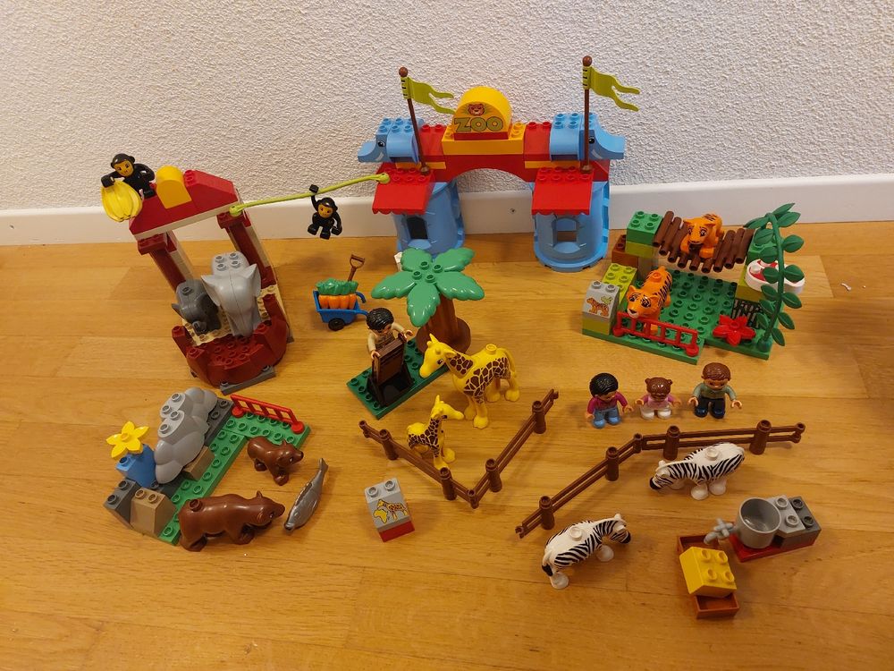 LEGO Duplo 5636 Zoo Set Deluxe - Grosser Zoo | Kaufen auf Ricardo