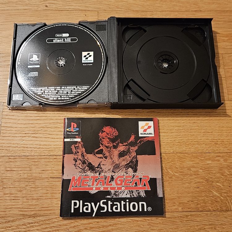Metal Gear Solid - PAL FR - PS1 (Avec démo Silent Hill) | Kaufen auf ...