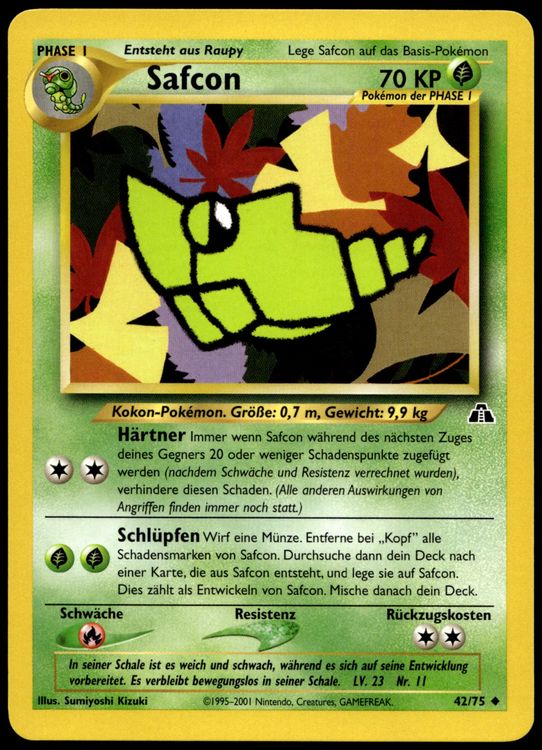 Safcon 42/75 Pokémon Neo Discovery ab 1.- (Neu (gemäss Beschreibung ...
