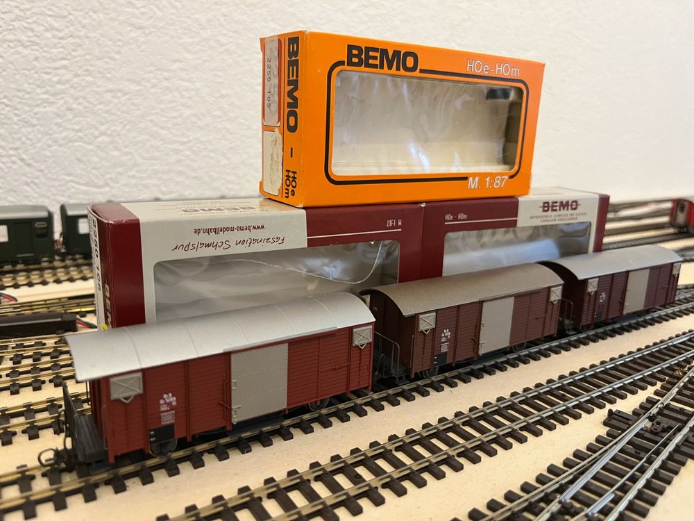 Bemo 2250 105 / 106 / 109 - RhB Gb 5015 / 5056 / 5089 (Gebraucht) in ...