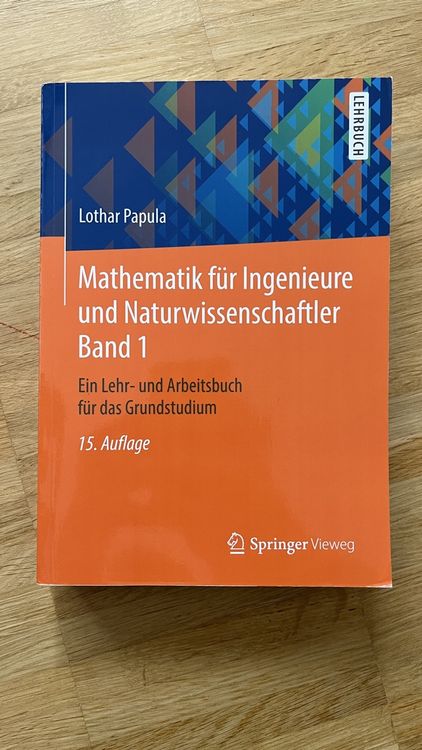 Mathematik für Ingenieure und Naturwissenschaftler Band 1 (Neu (gemäss Beschreibung)) in Thalwil ...