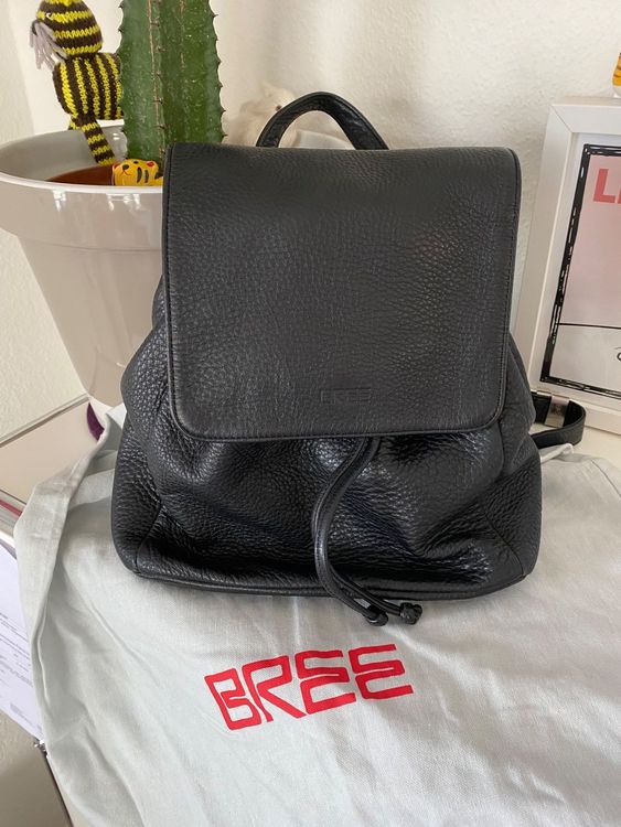 BREE Rucksack Leder Schwarz | Kaufen auf Ricardo