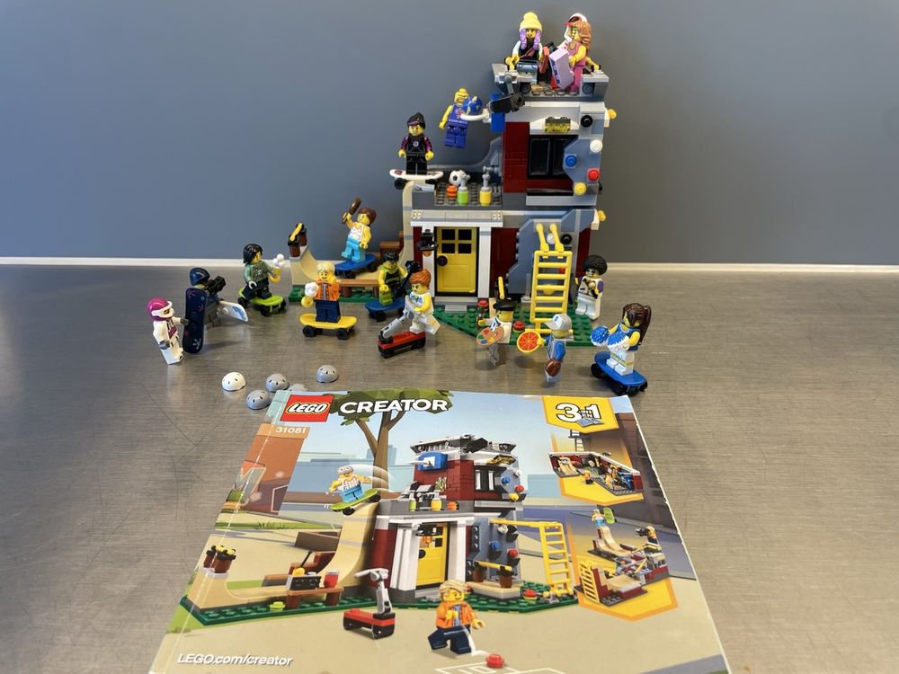 LEGO CREATOR 31081 MODULAR SKATE HOUSE + 14 FIGUREN (Gebraucht) in Bern ...