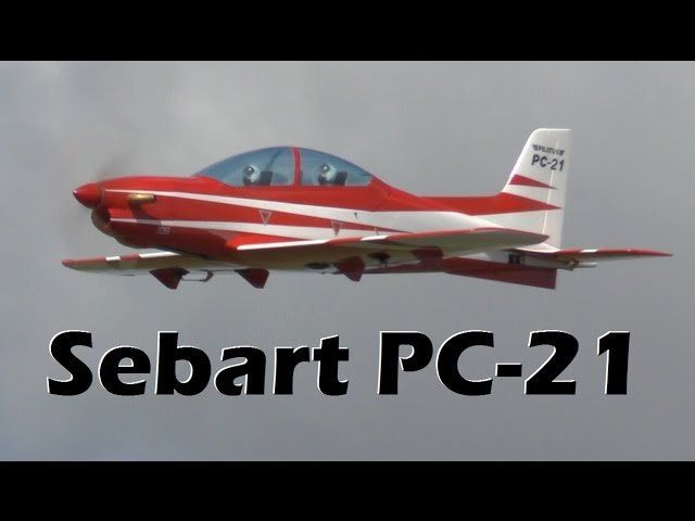 Modellflugzeug/ARF/Sebart/Pilatus PC-21/Einziehfahrwerk | Acheter sur ...