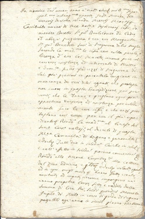 1784, PREGASSONA, ROGITO D. ROVELLI e B. SASSI. Bella qualtà | Kaufen ...