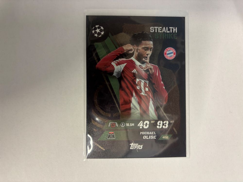 Michael Olise Topps Stealth Strike Karte (Gebraucht) in Basel für CHF 0 ...