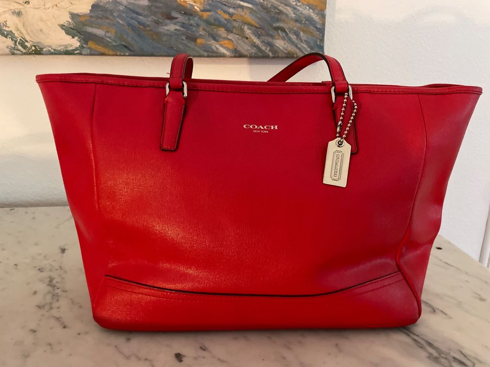 Coach Handtasche in Rot (Gebraucht) in für CHF 15 – mit Lieferung auf ...
