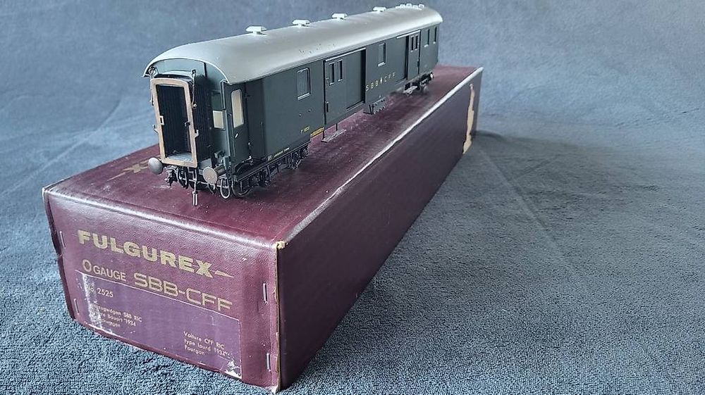 Fulgurex Spur 0 Nr. 2525 - Gepäckwagen SBB-CFF RIC | Kaufen auf Ricardo