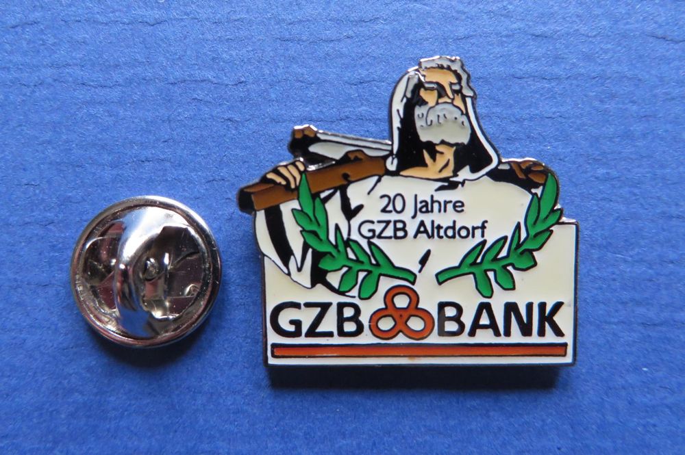 Pin's, Schweiz,WILHELM TELL,GZB BANK (Gebraucht) in Neuhausen für CHF 1 ...
