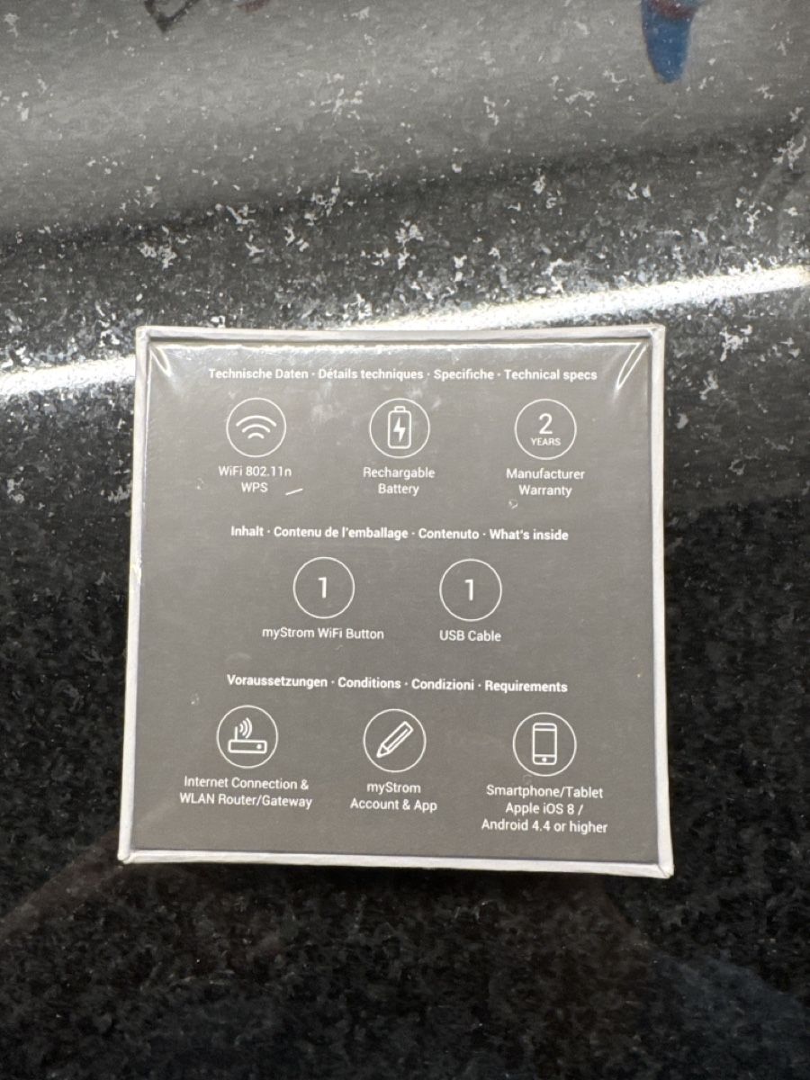 MyStrom WiFi Button - Neuwertig & Originalverpackt! (Neu und ...