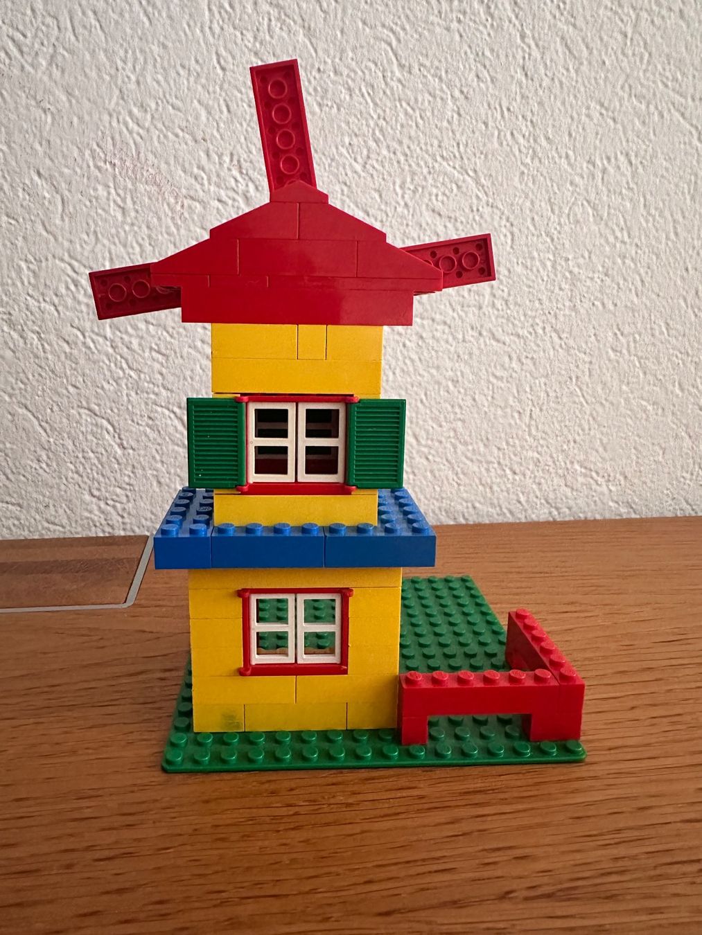 LEGO 555 Windmühle – mit Anleitung – unvollständig (Gebraucht) in ...